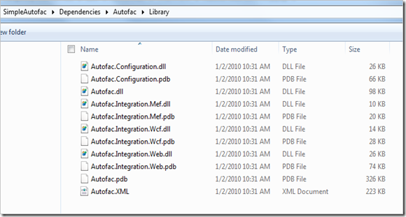 2010wave Walkthrough Using Autofac As Your Ioc Container In An Aspnet